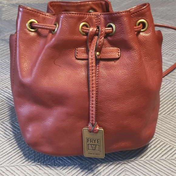 Frye | Bags | Frye Dark Red Convertable Leather Backpack | Poshmark